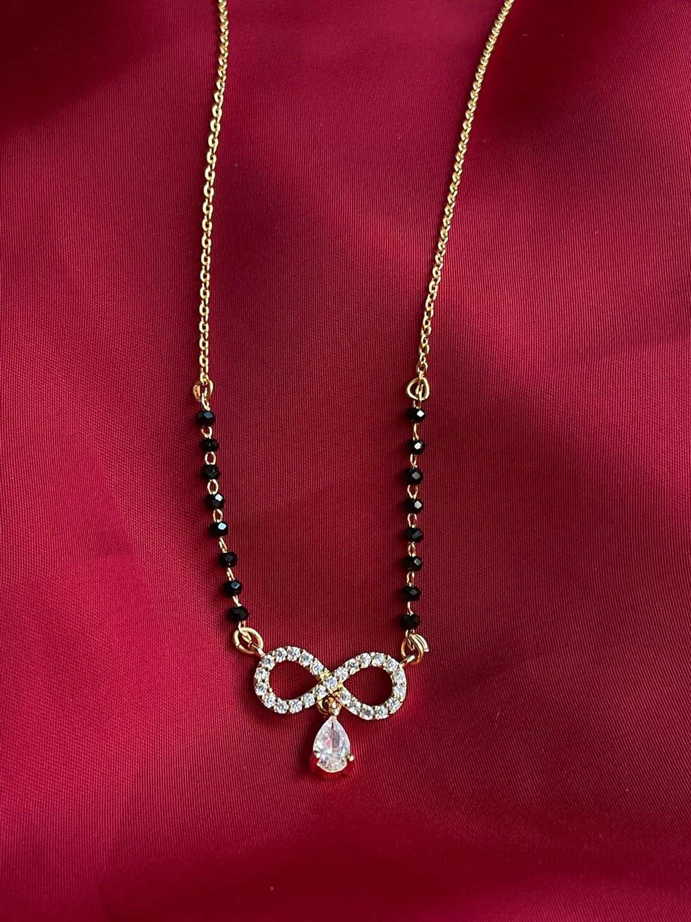Alia Bhatt Wedding Inspired Infinity Mangalsutra – Abdesignsjewellery